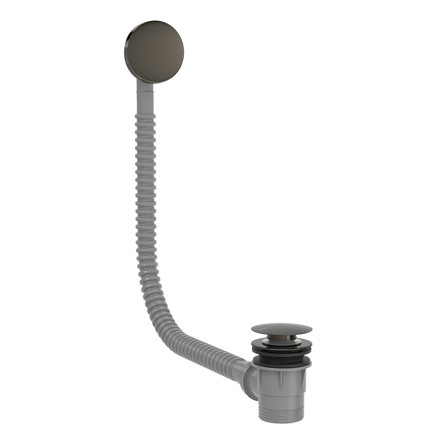 Válvula de desagüe Click-Clack con rebosadero para bañera-03453420KM