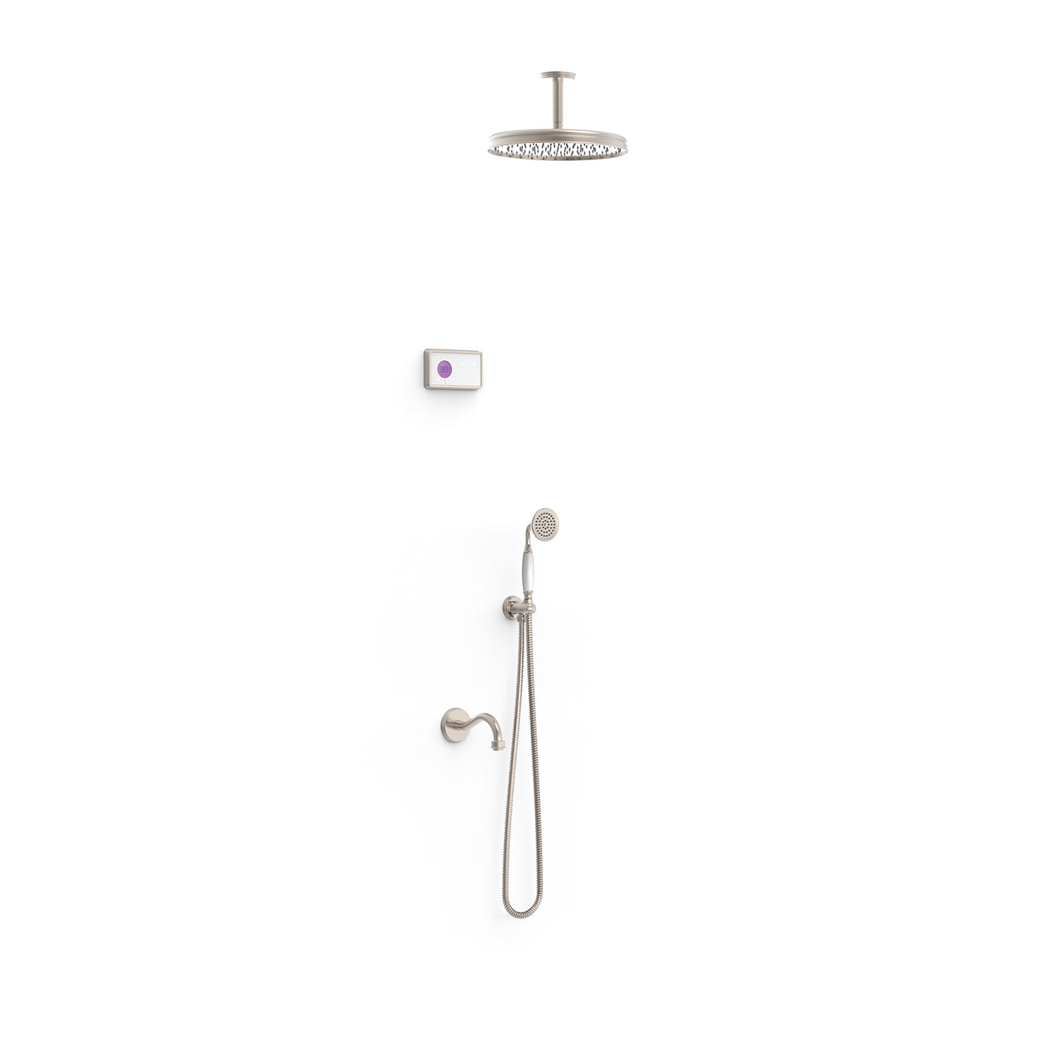 SHOWER TECHNOLOGY COLORS Shower Technology Blue Edition 3-way concealed ...