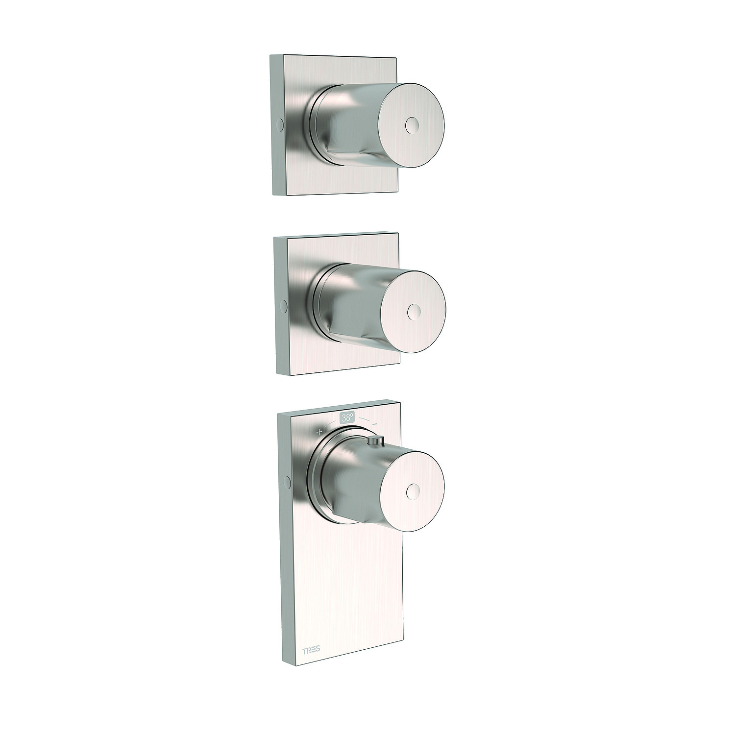 BLOCK SYSTEM Block System 3-way concealed thermostatic mixer tap-20635399AC