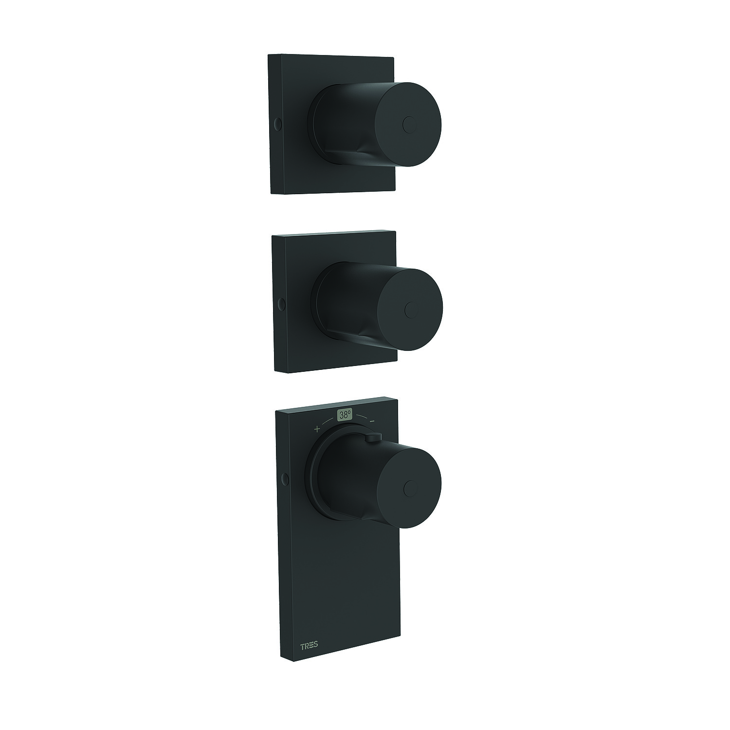 BLOCK SYSTEM Block System 4-way concealed thermostatic mixer tap-20635499NM