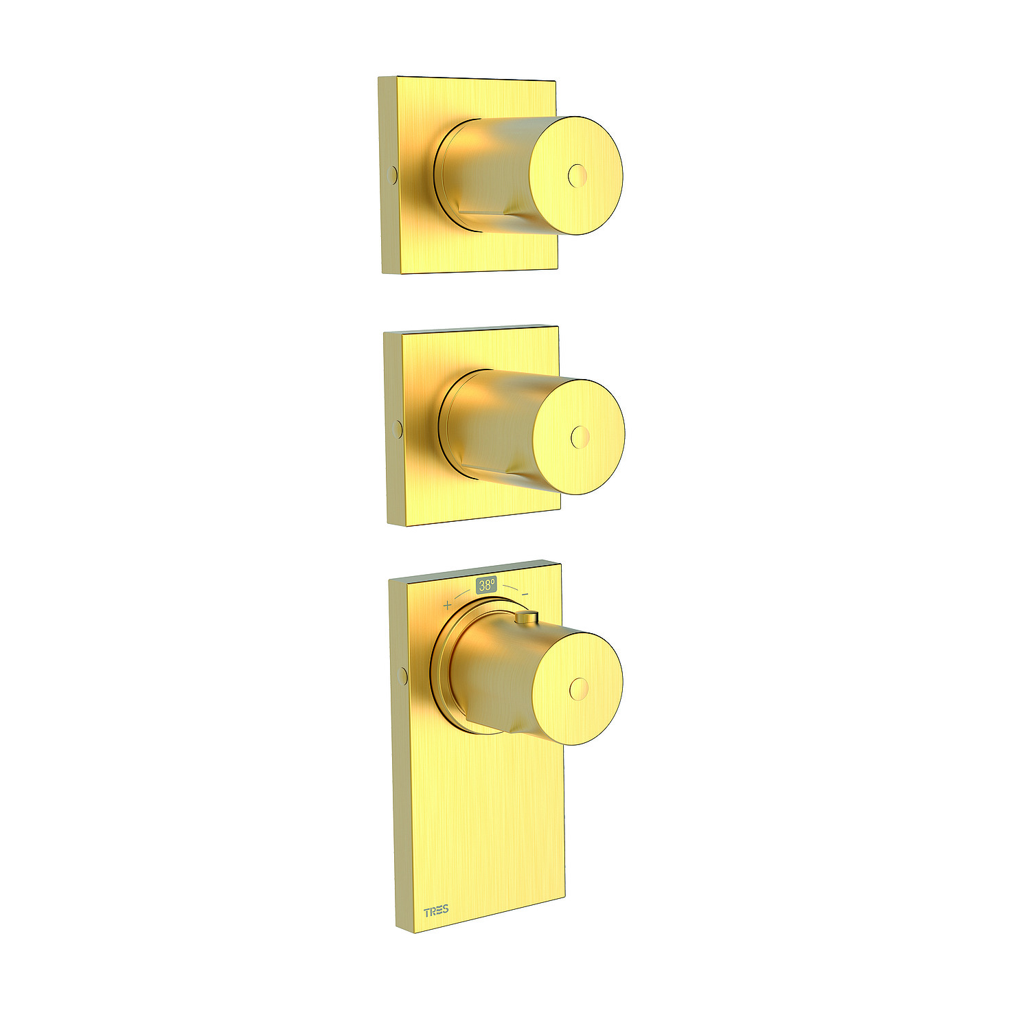 BLOCK SYSTEM Block System 4-way concealed thermostatic mixer tap-20635499OM