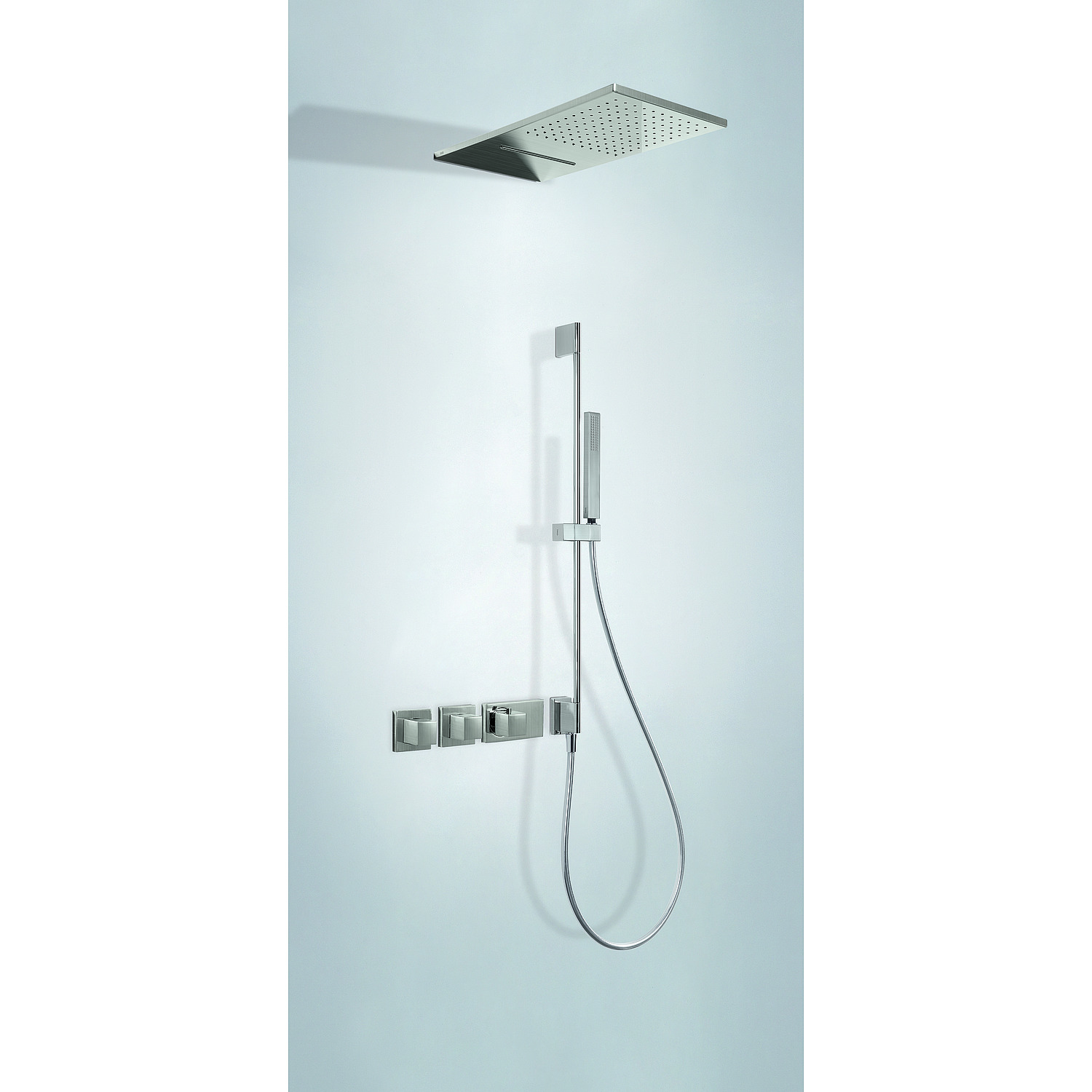 BLOCK SYSTEM Block System 3-way concealed thermostatic shower mixer tap ...