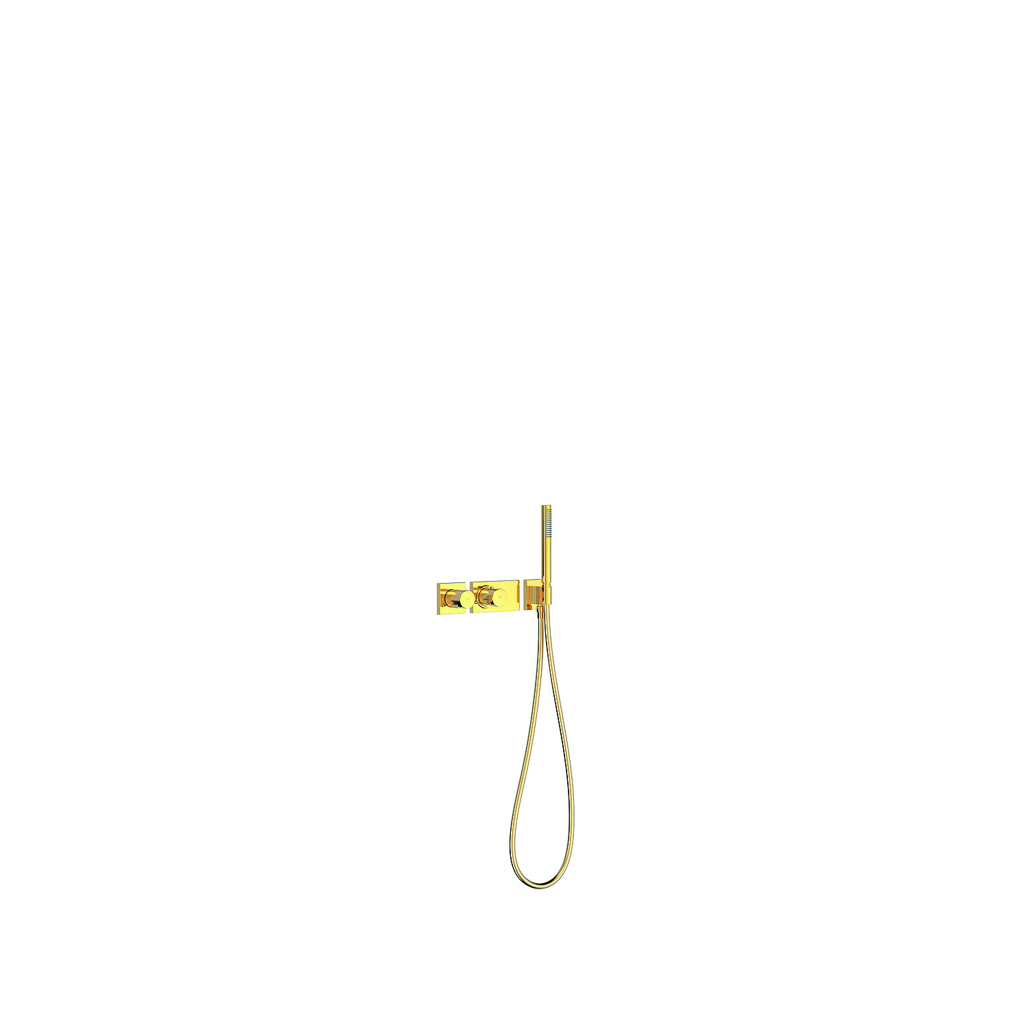 BLOCK SYSTEM Block System 2-way concealed thermostatic shower mixer tap ...