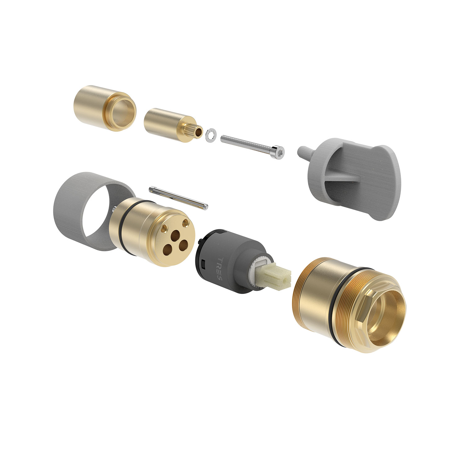 Extension set for the Rapid-box 2-way concealed single-handle mixer ...
