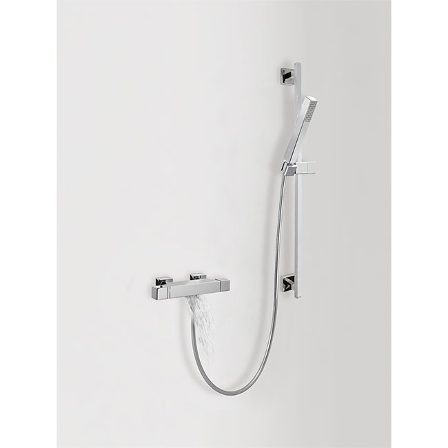 TRESMOSTATIC Wall-mounted thermostatic mixer tap kit for bath and ...