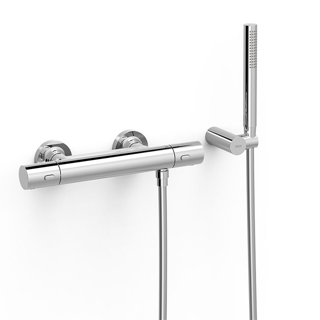 OVER-WALL Over-wall thermostatic tap for the shower-19016429