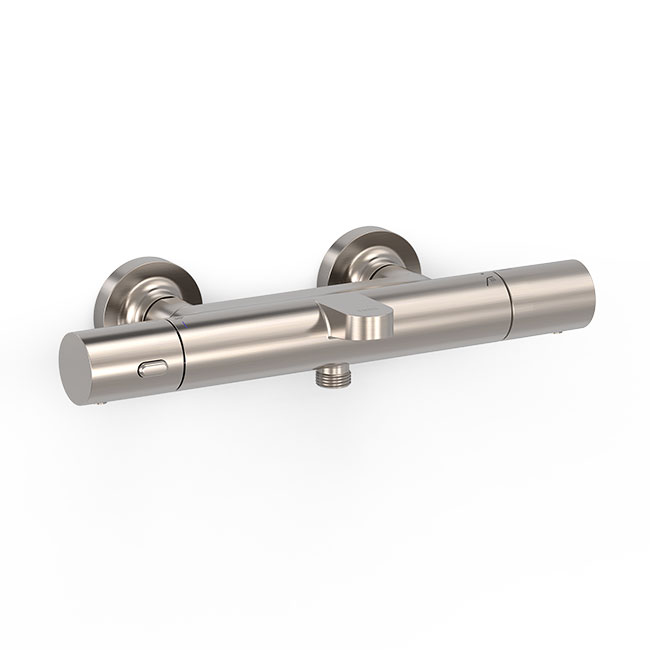 OVER-WALL Wall-mounted thermostatic mixer tap for bath and shower ...