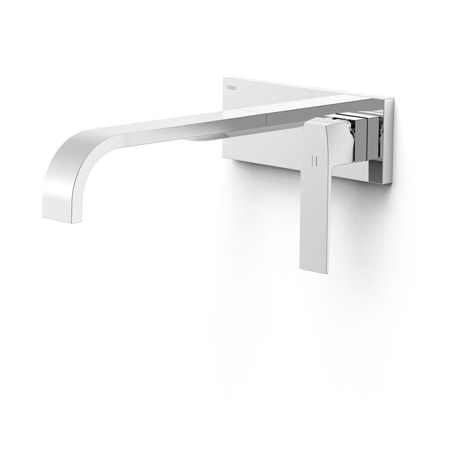 SLIM-TRES Concealed single-handle washbasin mixer tap-20230014