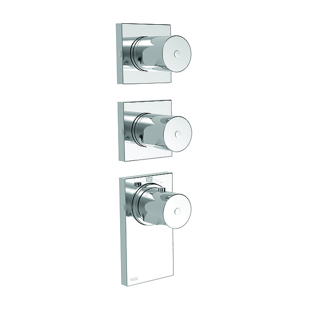 BLOCK SYSTEM Block System 4-way concealed thermostatic mixer tap-20635499