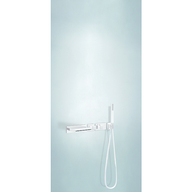 BLOCK SYSTEM Block System 2-way concealed thermostatic mixer tap kit ...