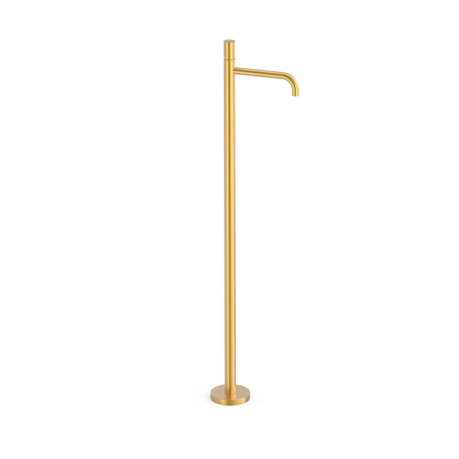 STUDY-TRES Single-handle washbasin mixer tap with floor water supply ...